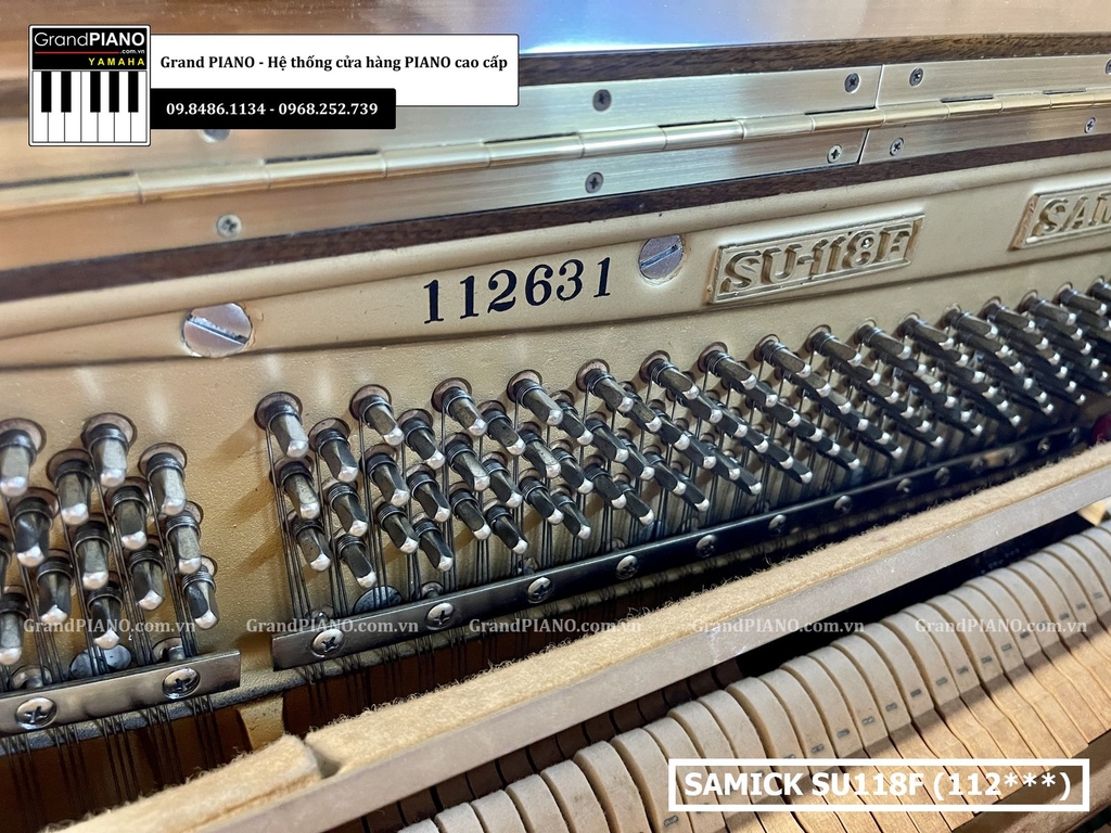 Đàn Piano cơ SAMICK SU118F (112***) GrandPIANO Hà Nội