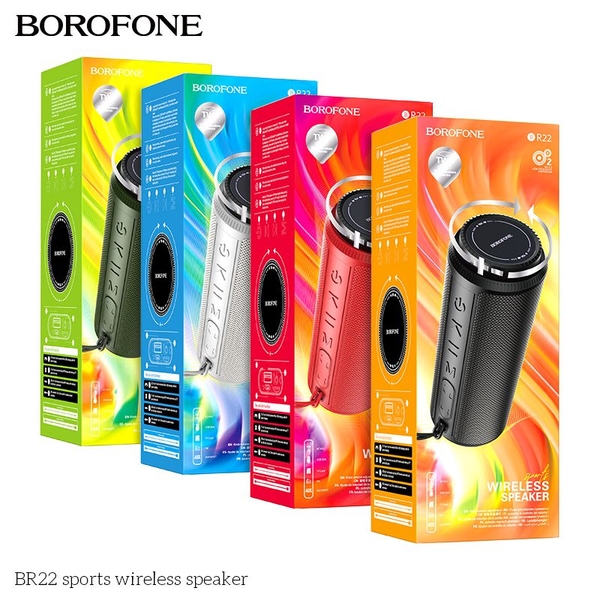 Loa bluetooth siêu trâu Borofone BR22 công suất 10W - hỗ trợ USB/TF/AUX/FM/TWS kết nối 2 loa ...