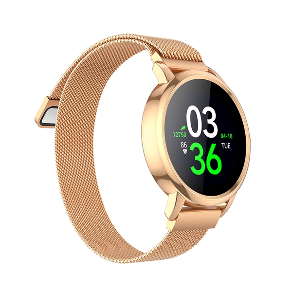 Đồng hồ thông minh cho nữ Hoco Y8 smart watch - dây kim loại / theo dõi sức khoẻ /chu kỳ sinh lý ...