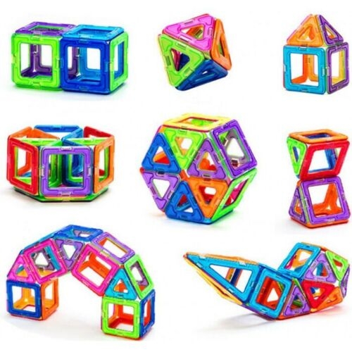 Bộ xếp hình nam châm 168 miếng Magical magnet Sách tiếng Anh cho bé