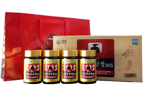 Cao Hồng Sâm 365 Hàn Quốc 6 năm tuổi 240g x 4 lọ - Family Shop