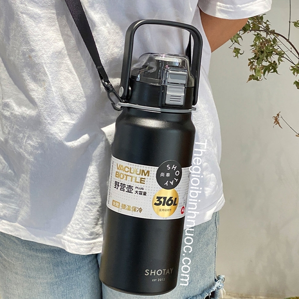 Bình Giữ Nhiệt Inox Cao Cấp 316 1600ML B502 – Thế Giới Bình Nước