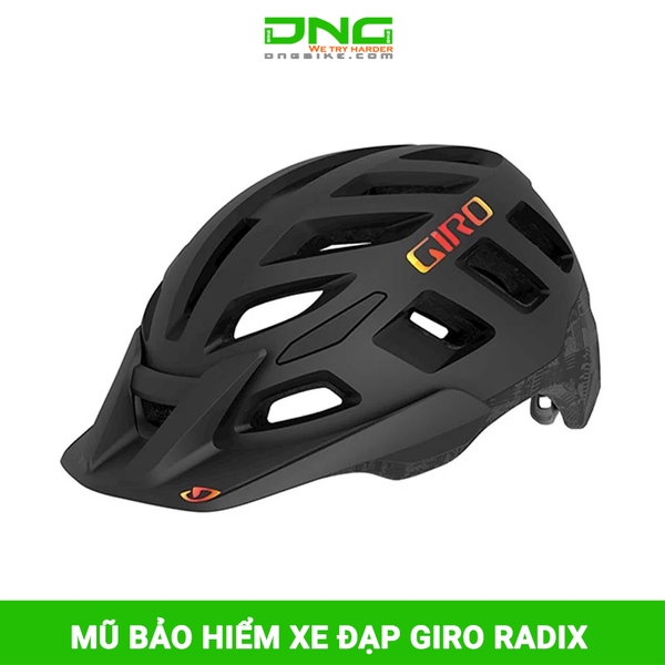 Mũ bảo hiểm xe đạp GIRO RADIX| Nhẹ, thoáng, đẹp | Nhà phân phối xe đạp thể thao Dngbike.com