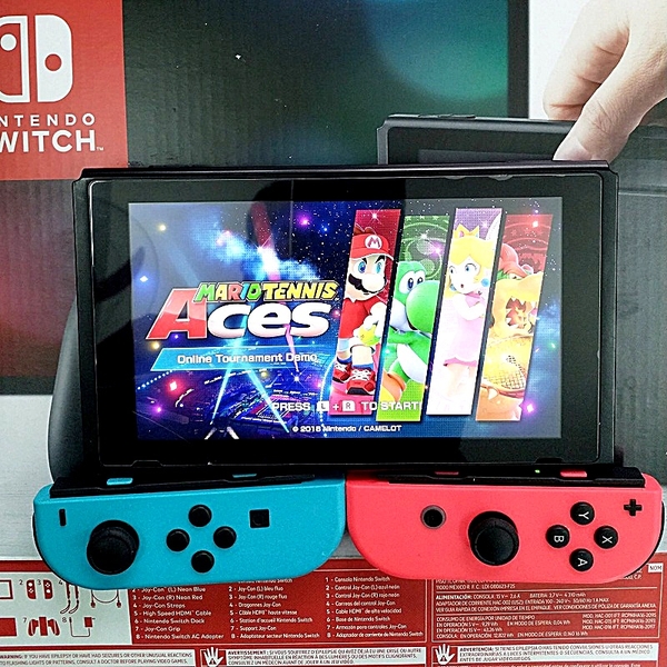 Switch Neon Blue Red Joy‑con Hàng 2nd Hand HẾt HÀng