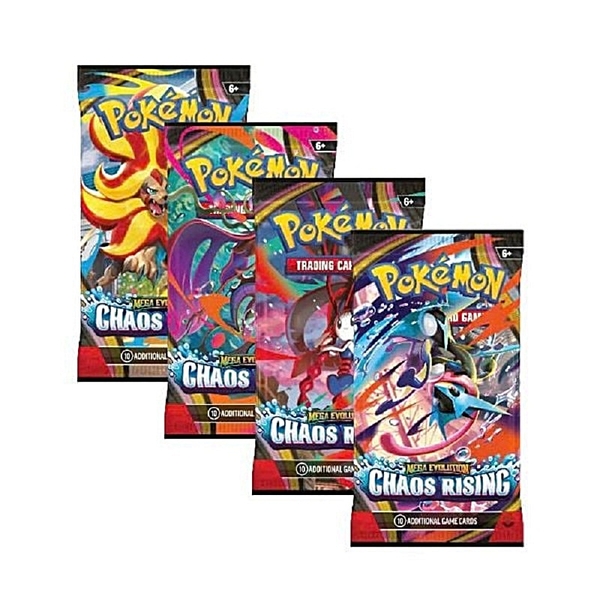 Thẻ Pokémon TCG Mega Evolution Chaos Rising ( Booster Pack)