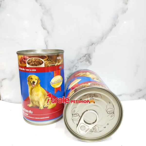 PATE SMARTHEART CHO CHÓ - LON 400GR