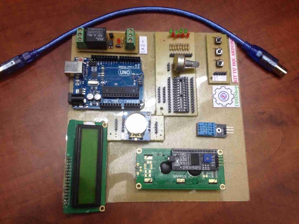 Bộ Tự Học Arduino Và Đo Nhiệt Độ Độ Ẩm Dht11