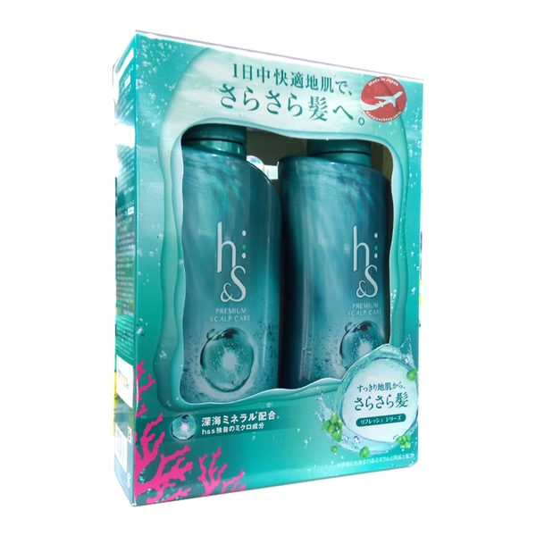 Bộ dầu gội xả trị gàu H&S 370ml của Nhật Bản