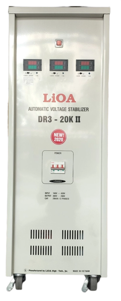 Ổn Áp LiOA 3 Pha DR3 20K | dienmayhmc.com