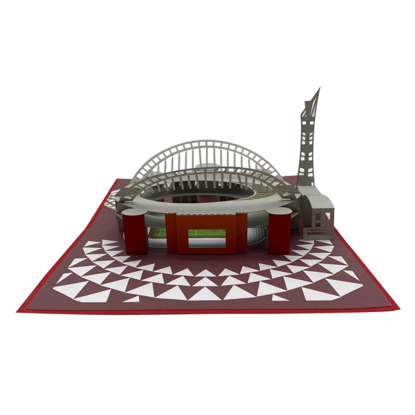 Khalif Stadium Pop Up Card
