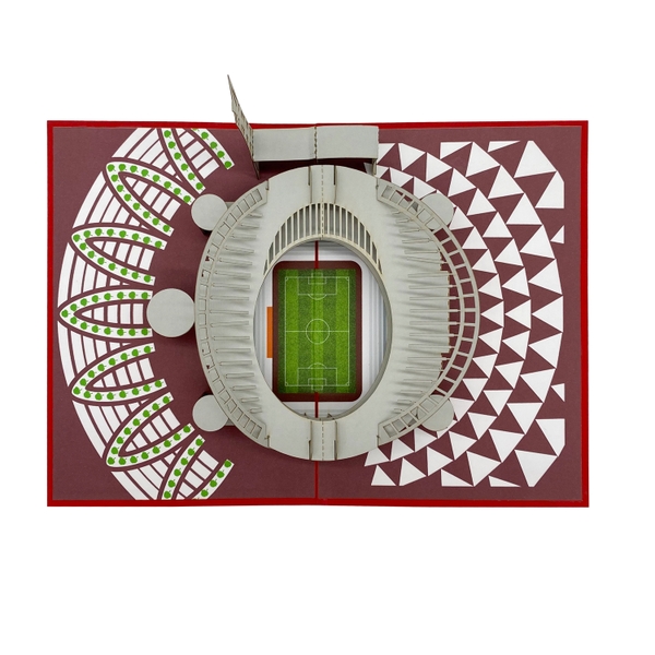 Khalif Stadium Pop Up Card