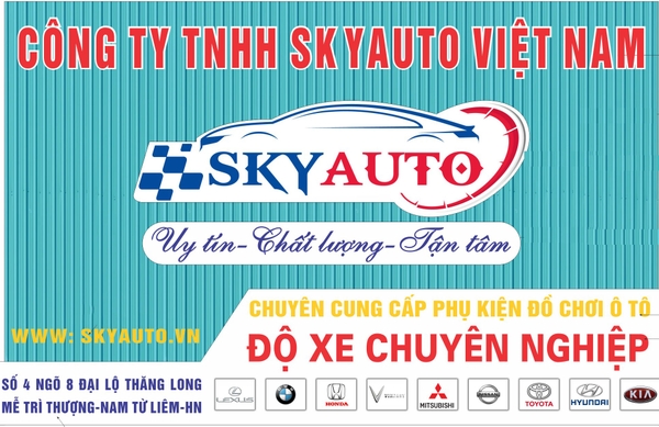 Hãng công nghệ phụ kiện ô tô cao cấp tại Việt Nam SKYAUTO Phụ kiện ô tô SkyAuto Việt Nam