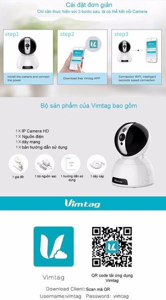 Đập hộp và hướng dẫn sử dụng camera Vimtag CP1 , CP1x , B1S .....