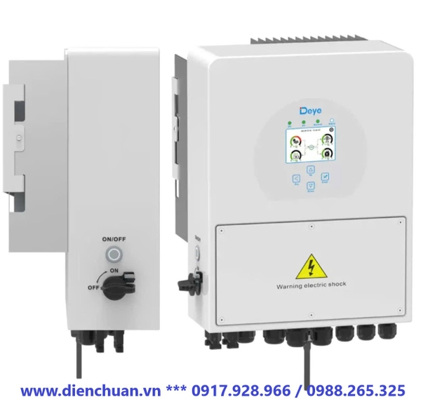 Inverter Hybrid Deye 6kw 1 pha - SUN-6K-SG05LP1-EU-SM2 ( Bộ hòa lưới có lưu trữ 6KW Deye SUN-6K ...