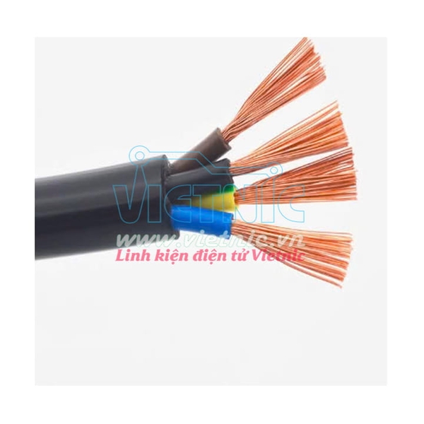 DÂY ĐIỆN RVV 4 SỢI 1MM2 4X1.0MM - DÂY ĐỘNG LỰC | www.vietnic.vn