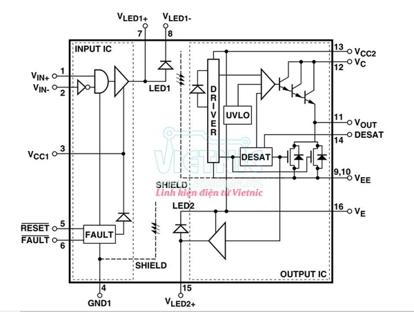 A316J HCPL-316J SMD | www.vietnic.vn