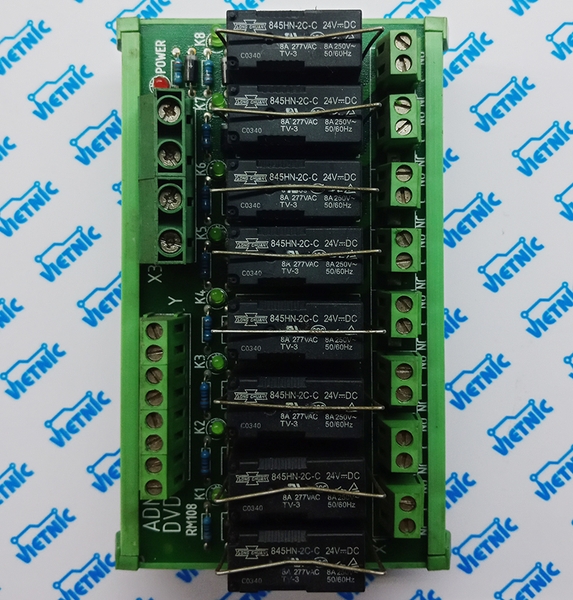 MODULE RELAY 8 KÊNH - 24VDC | www.vietnic.vn