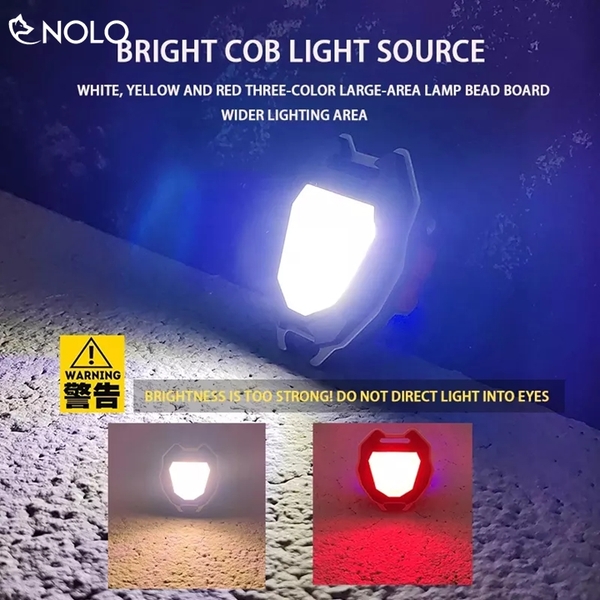 Đèn Pin Sạc Mini Cầm Tay Siêu Sáng Model ML01 Kiêm Móc Khóa Đa Chức Năng 12in1 Dung Lượng Pin 500mah