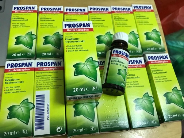Tinh chất ho Prospan 20ml nội địa Đức | Hàng xách tay giá gốc