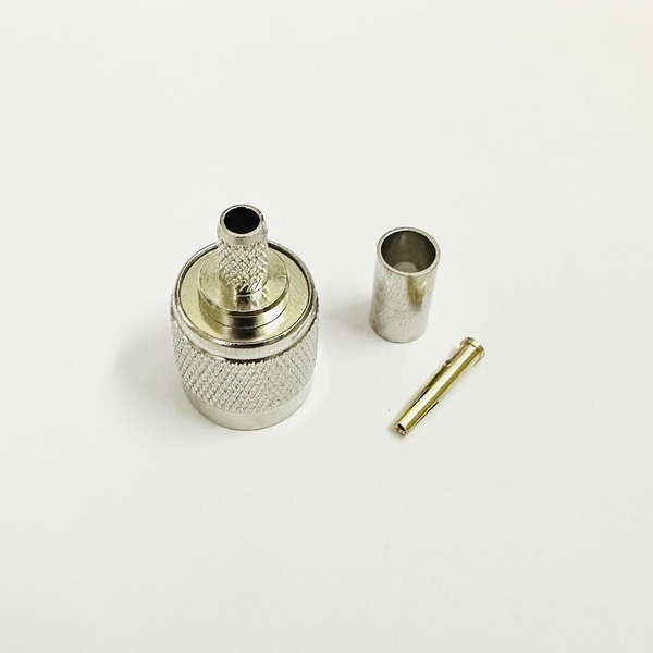 Đầu nối RP-TNC male hàn cáp RG58, RG142 RP-TNC-J-3 Linh Kiện 888