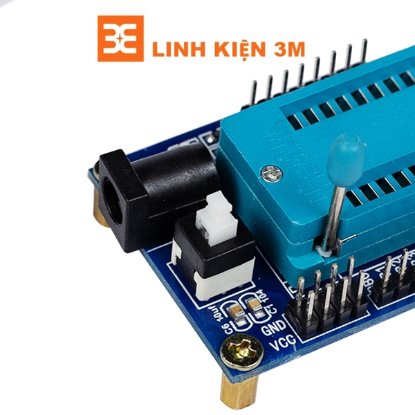 KIT AVR ATmega16/32 Socket | Linh Kiện Điện Tử 3M
