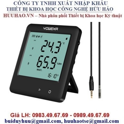 NHIỆT ẨM KẾ TỰ GHI YDP-20, YDP-20E YOWEXA