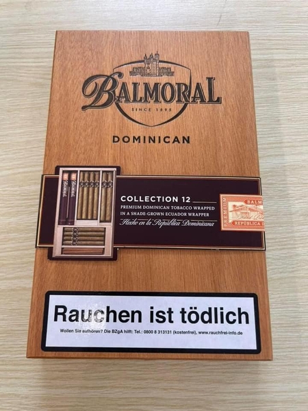 CIGAR BALMORAL DOMINICAN SELECTION COLLECTION SAMPLER (HỘP 12 ĐIẾU) | Phương mart