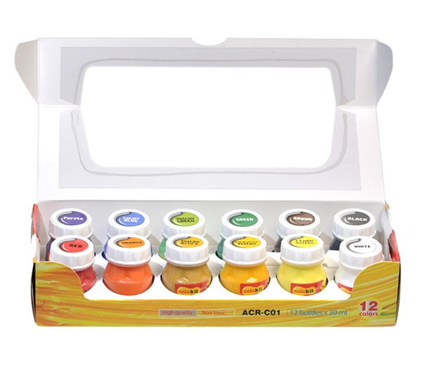 Màu Acrylic Thiên Long Colokit ACR-C01 CÔNG TY TNHH MTV ĐẦU TƯ - DỊCH VỤ KỸ THUẬT SÀI GÒN