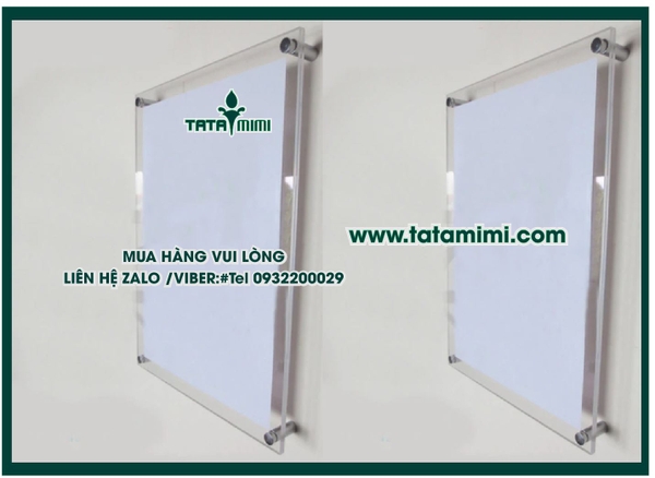 Khung tranh mica treo tường 40*60cm