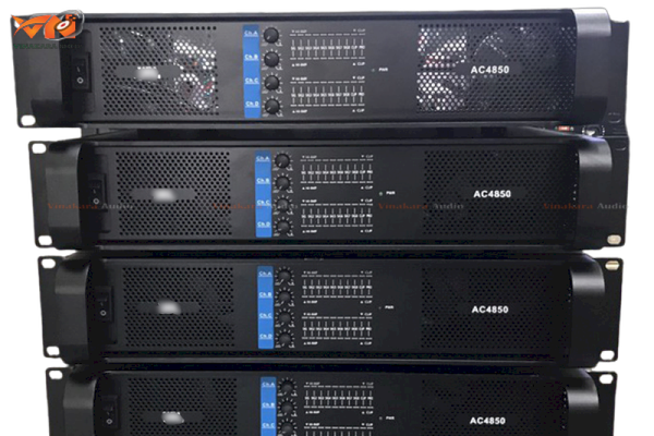 Cục đẩy công suất 4 kênh JB-AC4850, 4 kênh x 1000w , 64 sò | Vinakara.com