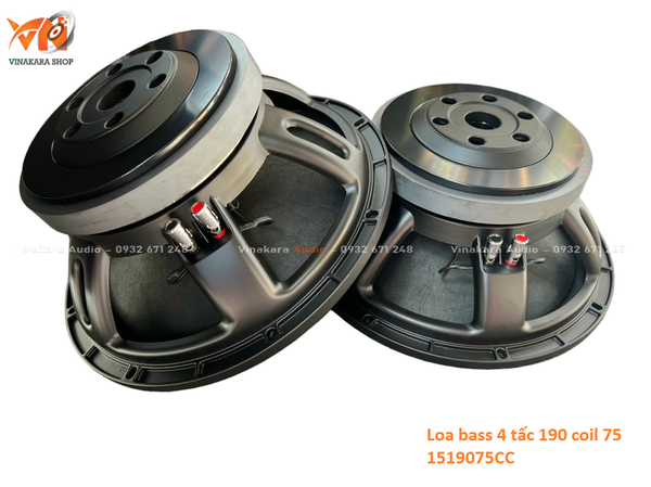 Loa bass 4 tấc, bass 40cm 190 coil 75 AA15DL202 | Vinakara.com