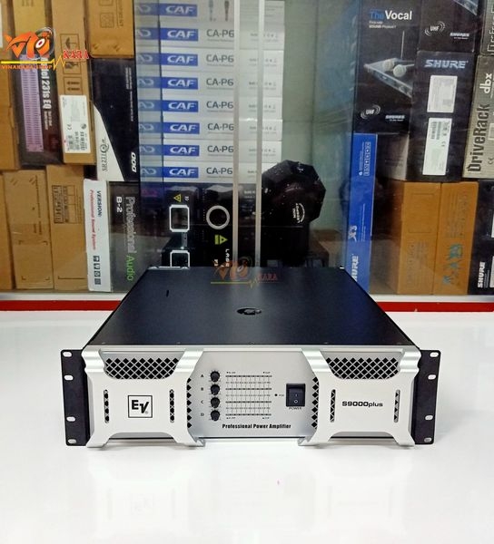 Cục đẩy công suất 4 kênh EV S9000 PLUS (80 SÒ) hàng nhập khẩu | Vinakara.com