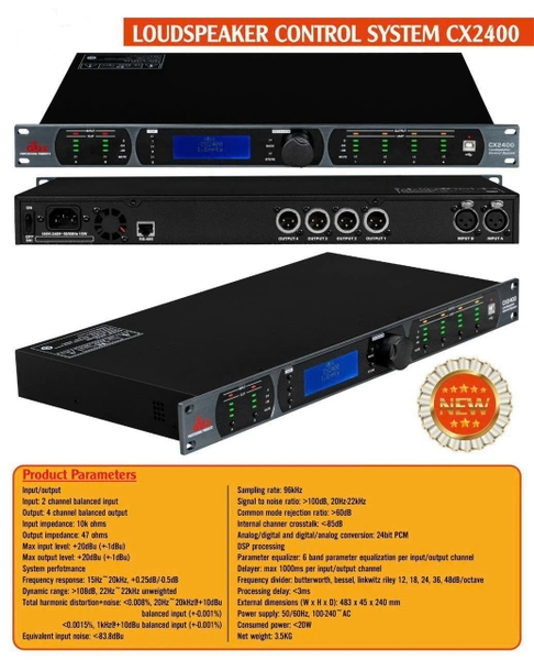 Thiết Bị Xử Lý Âm Thanh , Có số DBX CX4800, hàng nhập khẩu loại 1 | Vinakara.com