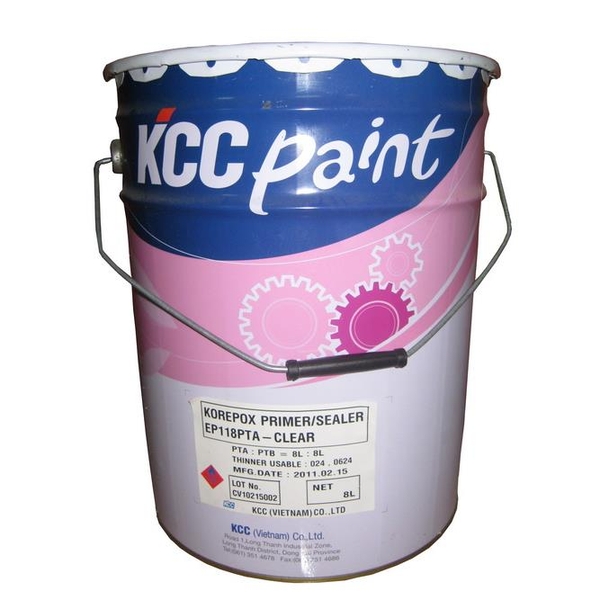 Sơn Epoxy KCC Chống Axit-ET5500 RAL 7035 kccpaint