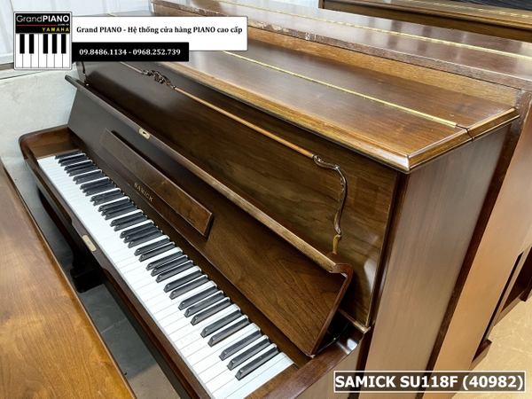 Đàn Piano cơ SAMICK SU118F GrandPIANO Hà Nội