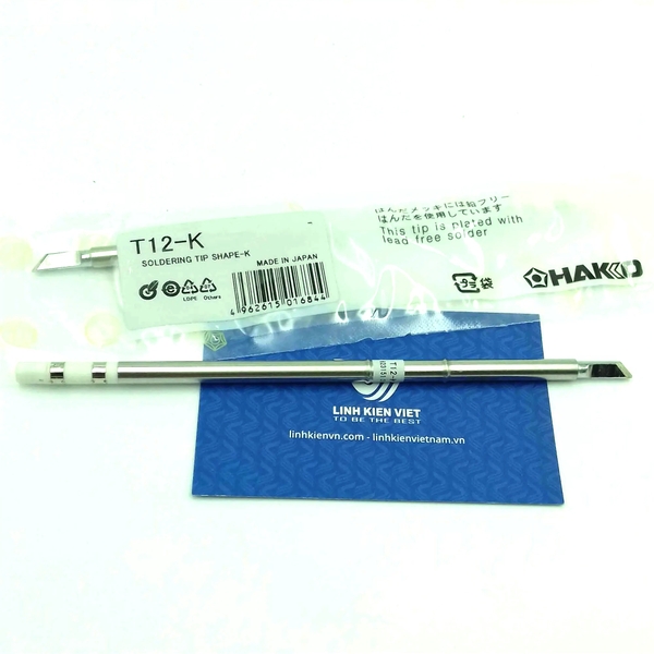 Đầu mỏ hàn Hakko T12-K - S5H19 | Công ty cổ phần Linh Kiện Việt Nam