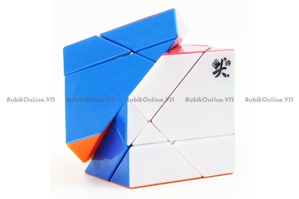 Dayan Tangram Cube Stickerless - Rubik biến thể cao cấp H2 Rubik Shop