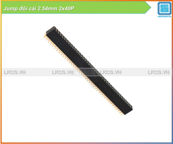 Jump đôi cái 2.54mm 2x40P Linh kiện Cầu Giấy