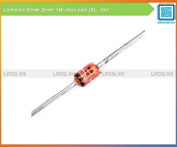 Linh kiện Diode Zener 1W chân cắm (SL: 10c) Linh kiện Cầu Giấy