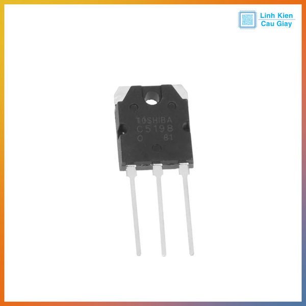 Linh kiện Transistor công suất C5198 NPN Linh kiện Cầu Giấy