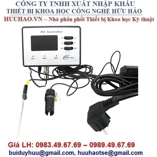 MÁY ĐO PH, NHIỆT ĐỘ ONLINE PH-2621 - huuhao.vn