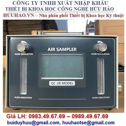 MÁY LẤY MẪU KHÍ, BƠM LẤY MẪU KHÍ QC-2B - huuhao.vn