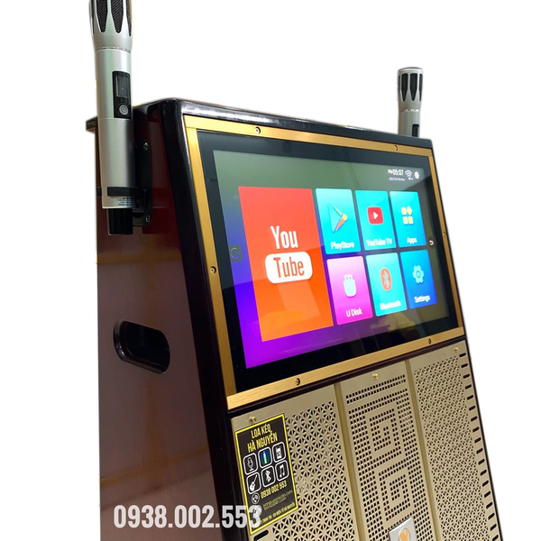Loa Karaoke Có Màn Hình Cảm Ứng YY 69 VOD | Loa kéo, loa karaoke, loa karaoke di động