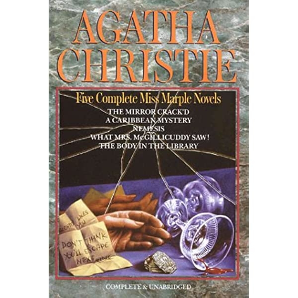 Five Complete Miss Marple Novels by Agatha Christie - Bookworm Hanoi