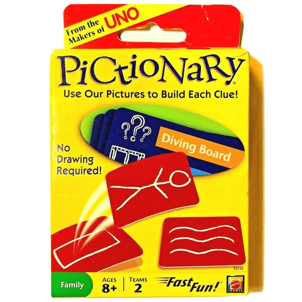 Pictionary Card Game by Family - Bookworm Hanoi