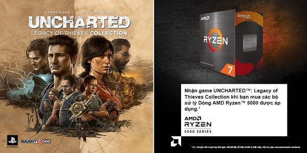 NHẬN GAME PHIÊU LƯU "LEGACY OF THIEVES COLLECTION" KHI MUA AMD RYZEN™