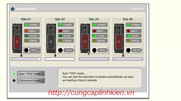 Máy nạp room, máy nạp chương trình BeeHive204 | Cửa hàng thiết bị - Linh kiện điện tử A to Z