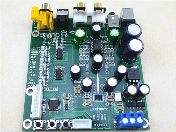 Kit giải mã ES9038 DSD + LCD | Cửa hàng thiết bị - Linh kiện điện tử A to Z