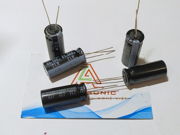 Tụ RUBYCON ZLH 560UF 63V 12.5*30mm (NEW) RK-191 | Cửa hàng thiết bị - Linh kiện điện tử A to Z