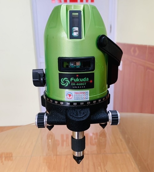 MÁY CÂN BẰNG LASER 5 TIA FUKUDA EK-468GT NHẬT BẢN | CÔNG TY TNHH MÁY ĐO ĐẠC TOÀN THẮNG